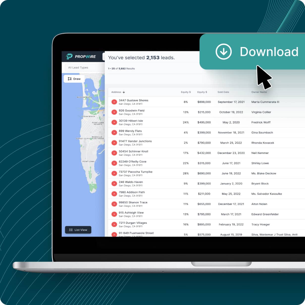 Propwire: Free Property Data | Real Estate Leads for Investors & Agents